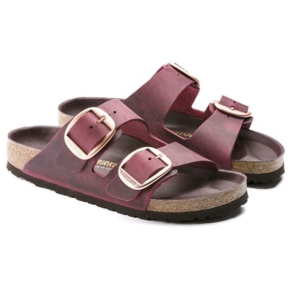 Birkenstock | Shoes | Birkenstock Arizona Big Buckle Zinfandel Sandals ...